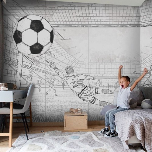 MALUMI - WALLPAPER FOOTBALL COMIC BOOK / Tuliroom