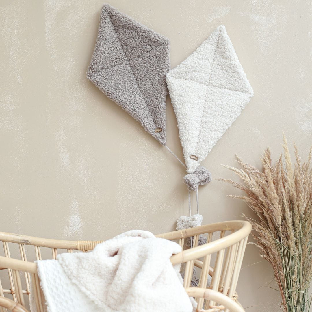 BABYLY - WALL DECORATION KITE TEDDY TAUPE / Tuliroom